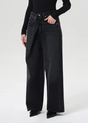 AGOLDE Vana High-rise Wide-leg Jeans