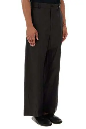 Balenciaga Bb Logo Wide-leg Trousers