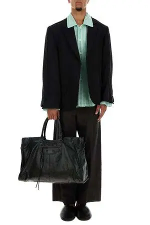 Balenciaga Bb Logo Wide-leg Trousers