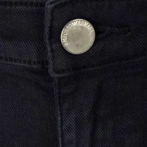 Emporio Armani Middle Waist Jeans With Front Buttons And Side Pockets