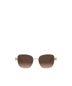 Dior Square Frame Sunglasses - Brown