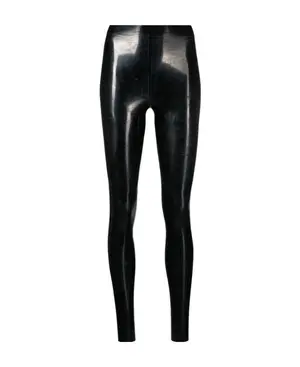 VERSACE Versace High-Waist Tapered Leg Leggings