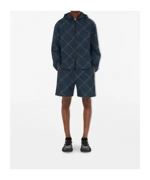 Burberry Plaid Twill Bermuda Shorts