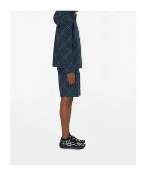 Burberry Plaid Twill Bermuda Shorts