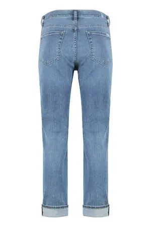 7 For All Mankind Slim Mid Rise Jeans