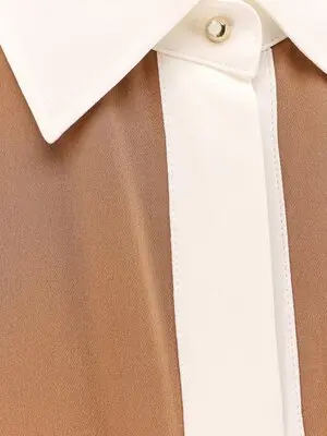 Max Mara Curved Hem Drop-shoulder Shirt
