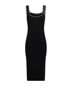 Karl Lagerfeld Knitted Dress - Black