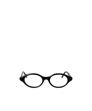 Loewe Oval Frame Full Rim Eyeglasses - Black