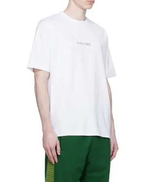 LANVIN Logo Classic T-shirt - White