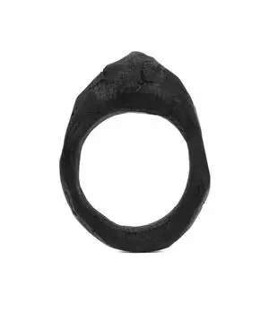 Saint Laurent Scratch Volcanic Wood Bangle