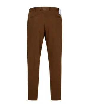 PT TORINO Rebel Double Pin Closure Pants - Brown