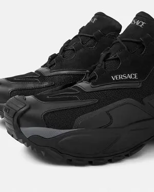 Versace Mercury M Vs 04 Lace-up Sneakers - Black