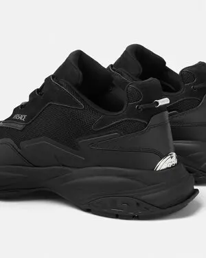 Versace Mercury M Vs 04 Lace-up Sneakers - Black