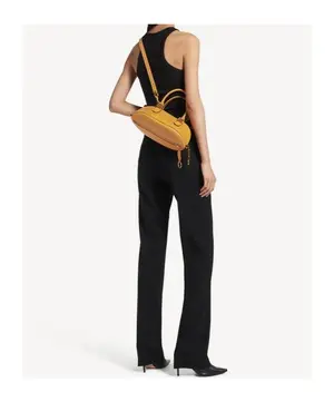 Balenciaga Bolero Mini Bowling Bag - Orange