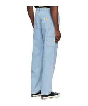Carhartt Work In Progress Single Knee Straight-leg Jeans - Blue