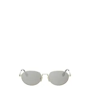 Fendi Oval Frame Sunglasses - Gray