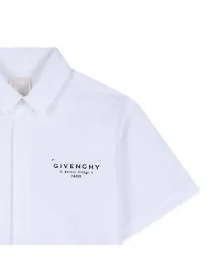 Givenchy Short Sleeve Button Up Shirt