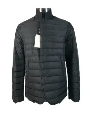 Emporio Armani Quilted Down Jacket - Black