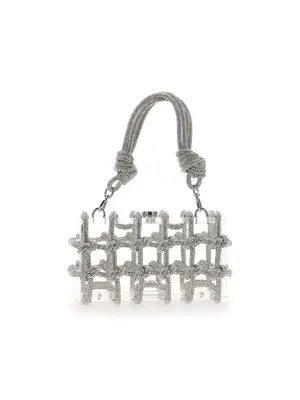 Cult Gaia Bess Caged Shoulder Bag