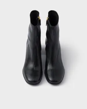 Prada Stretch Nappa Leather Ankle Boots