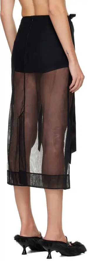 Simone Rocha Sheer Tulle Skirt
