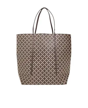 BY MALENE BIRGER Signature Pattern Tote Bag - Brown