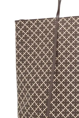 BY MALENE BIRGER Signature Pattern Tote Bag - Brown