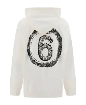 MAISON MARGIELA Graphic Print Hoodie - No