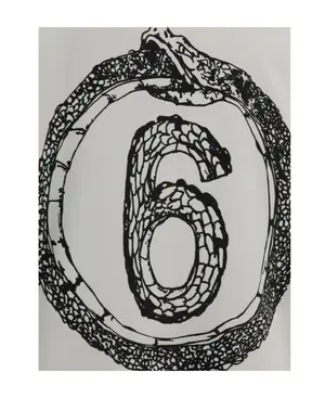 MAISON MARGIELA Graphic Print Hoodie - No