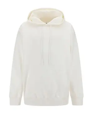 MAISON MARGIELA Graphic Print Hoodie - White