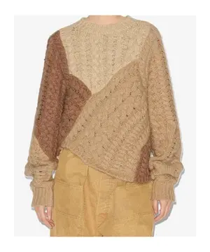 Isabel Marant Étoile Patchwork Cable-knit Jumper