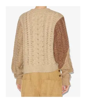 Isabel Marant Étoile Patchwork Cable-knit Jumper