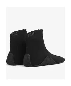 Alaïa Square-toed High-top Casual Zip-up Boots