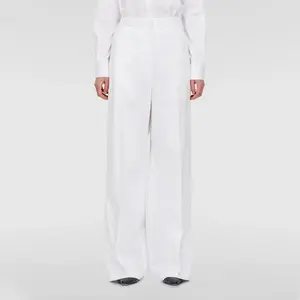 Fabiana Filippi Pleated Zipper Casual Pants