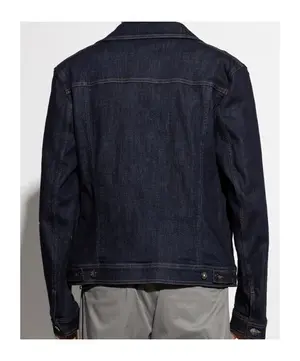 Dolce & Gabbana Heraldic Patch Denim Jacket