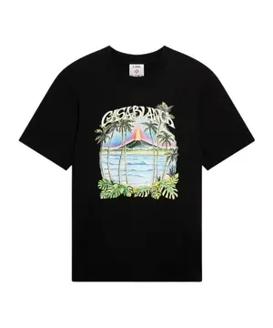 Casablanca Volcano Print T-shirt