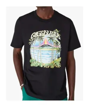 Casablanca Volcano Print T-shirt