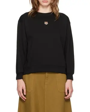 Kenzo Lucky Tiger Crewneck Sweatshirt - Black