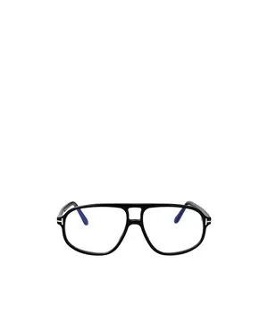 TOM FORD Aviator Frame Eyeglasses - Black