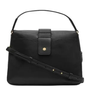 Burberry Rider Small Shoulder Bag - Black