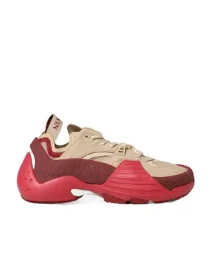 LANVIN Flash-x Platform Sole Low-top Sneakers - Red