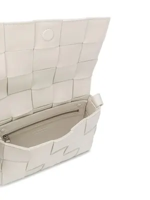 Bottega Veneta Cassette Shoulder Bag - White