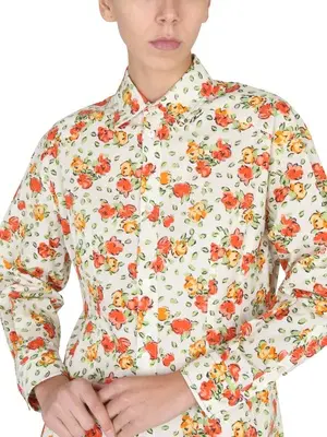Marni Floral Shirt Dress
