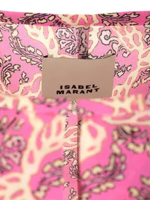 Isabel Marant Étoile Long Puff-sleeved Floral Blouse