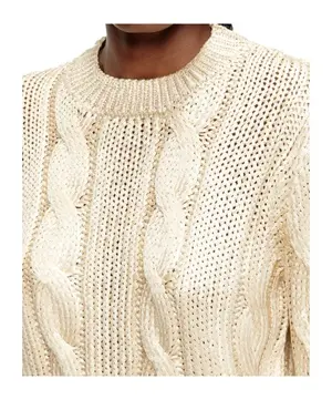 DIESEL® M-miccha Cable Knit Sweater