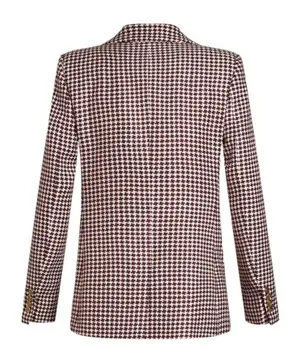 Etro Houndstooth Double-breasted Blazer