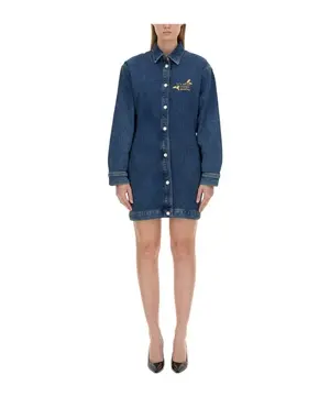 Moschino Jeans Denim Day Dresses For Women