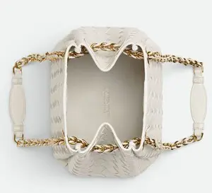 Bottega Veneta Intrecciato Crossbody Bag - Nude