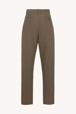 THE ROW Bryce Trousers In Wool And Silk