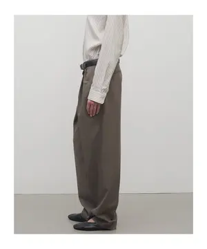 THE ROW Bryce Trousers In Wool And Silk